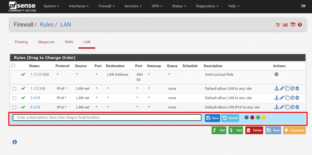 Firewall Rule Trong PfSense (Tìm Hiểu Về PfSense Phần 13) - Máy Chủ Vật Lý - Chuyên Cung Cấp ...