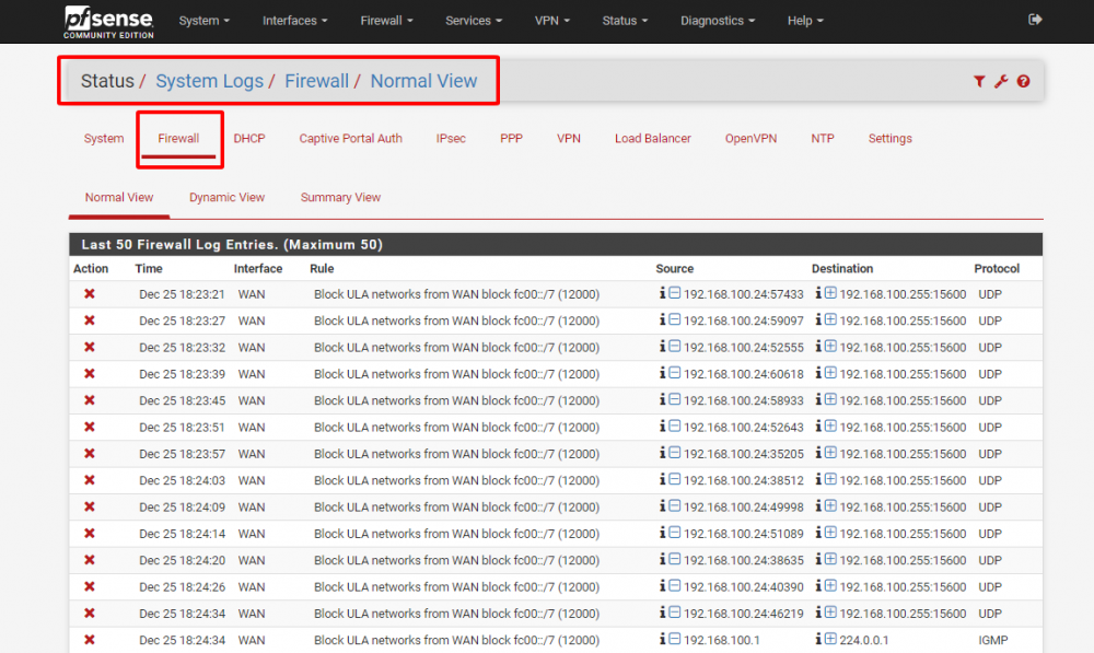 Firewall Trong PfSense- 8 (Tìm Hiểu Về PfSense Phần 19) - Máy Chủ Vật ...