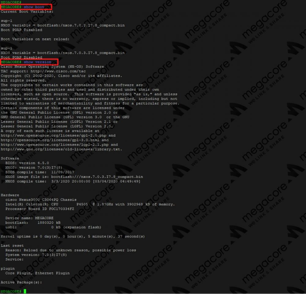 Hướng Dẫn Downgrade Firmware NX-OS Switch Cisco Nexus 3000 Series - Máy ...