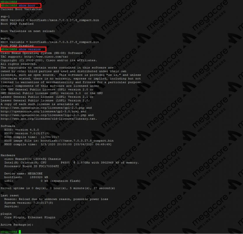 Hướng Dẫn Downgrade Firmware NX-OS Switch Cisco Nexus 3000 Series - Máy ...