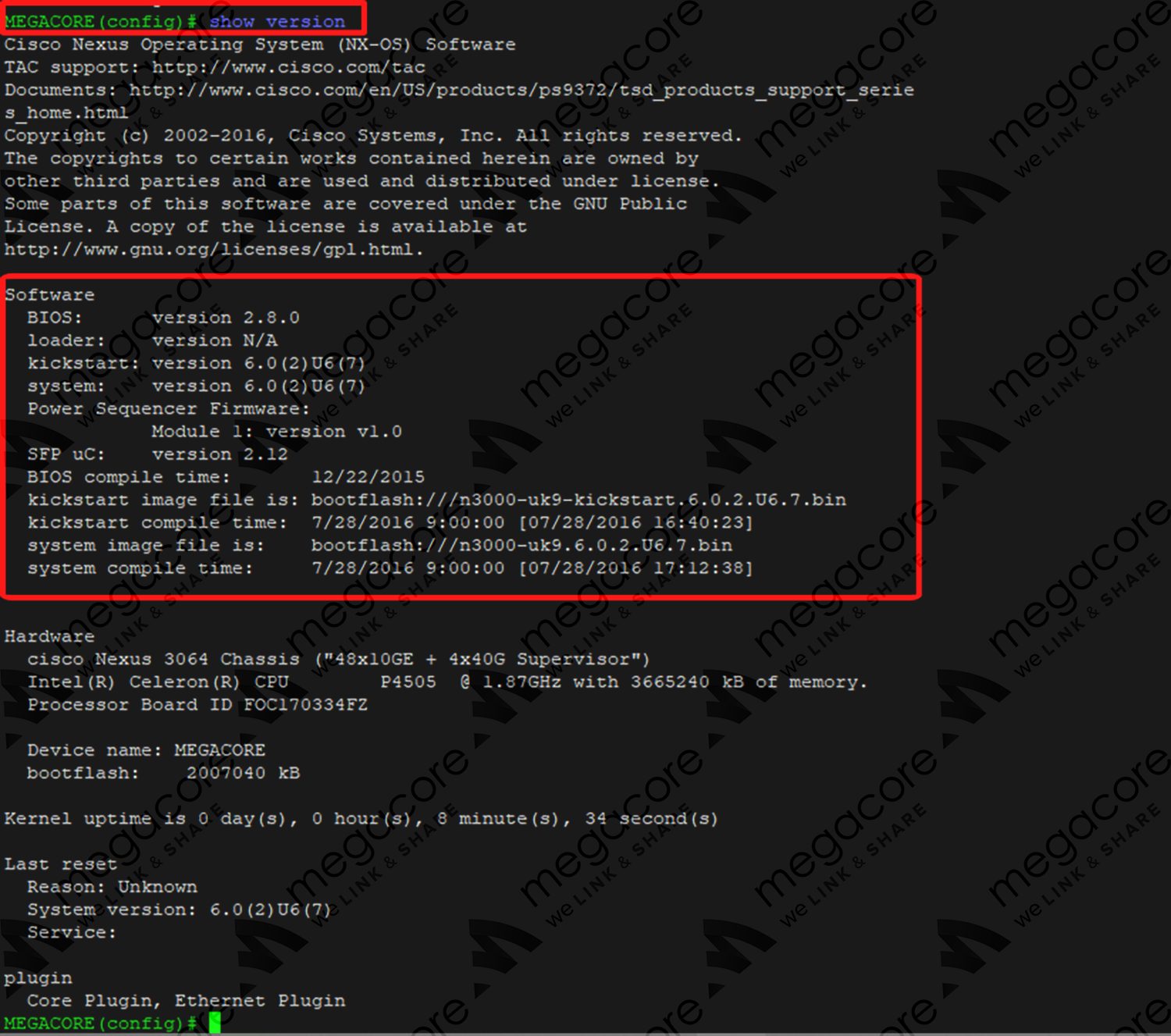 Hướng Dẫn Upgrade Firmware NX-OS Switch Cisco Nexus 3000 Series - Máy ...